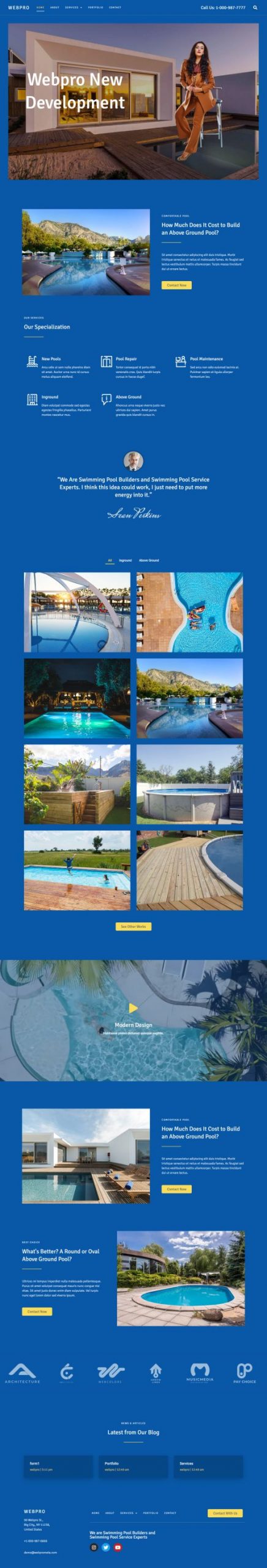 Template Design Standard Page X - Webpro Technology